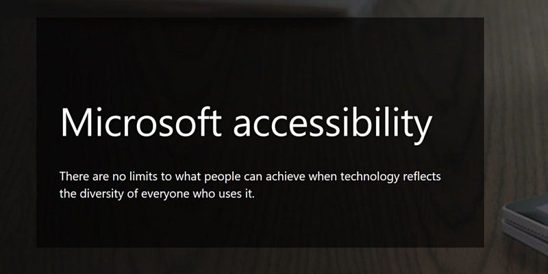 Microsoft Accessibility - CENMAC