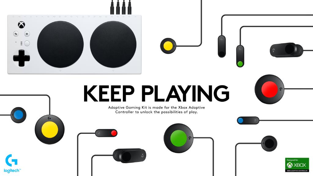 Adaptive Gaming Kit - Logitech G - CENMAC