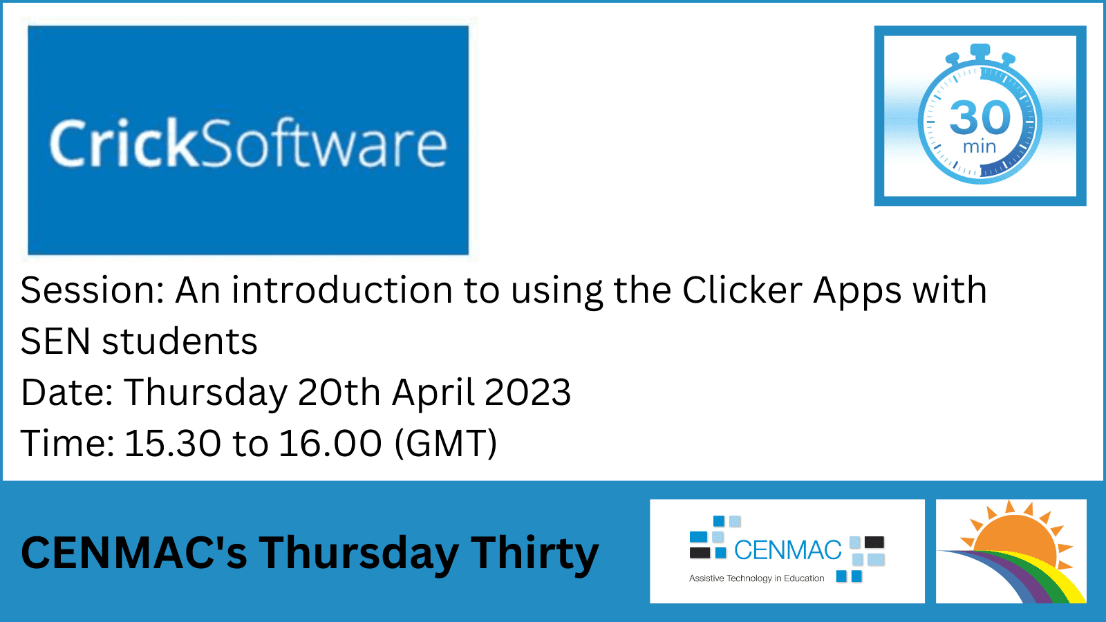 An introduction to using the Clicker Apps with SEN students - CENMAC