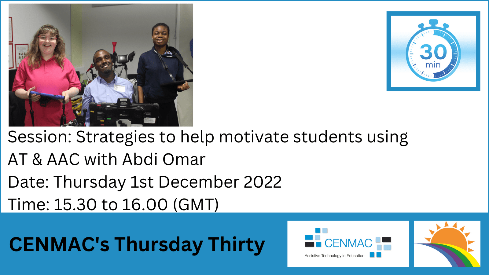 Strategies to help motivate students using AT & AAC - CENMAC