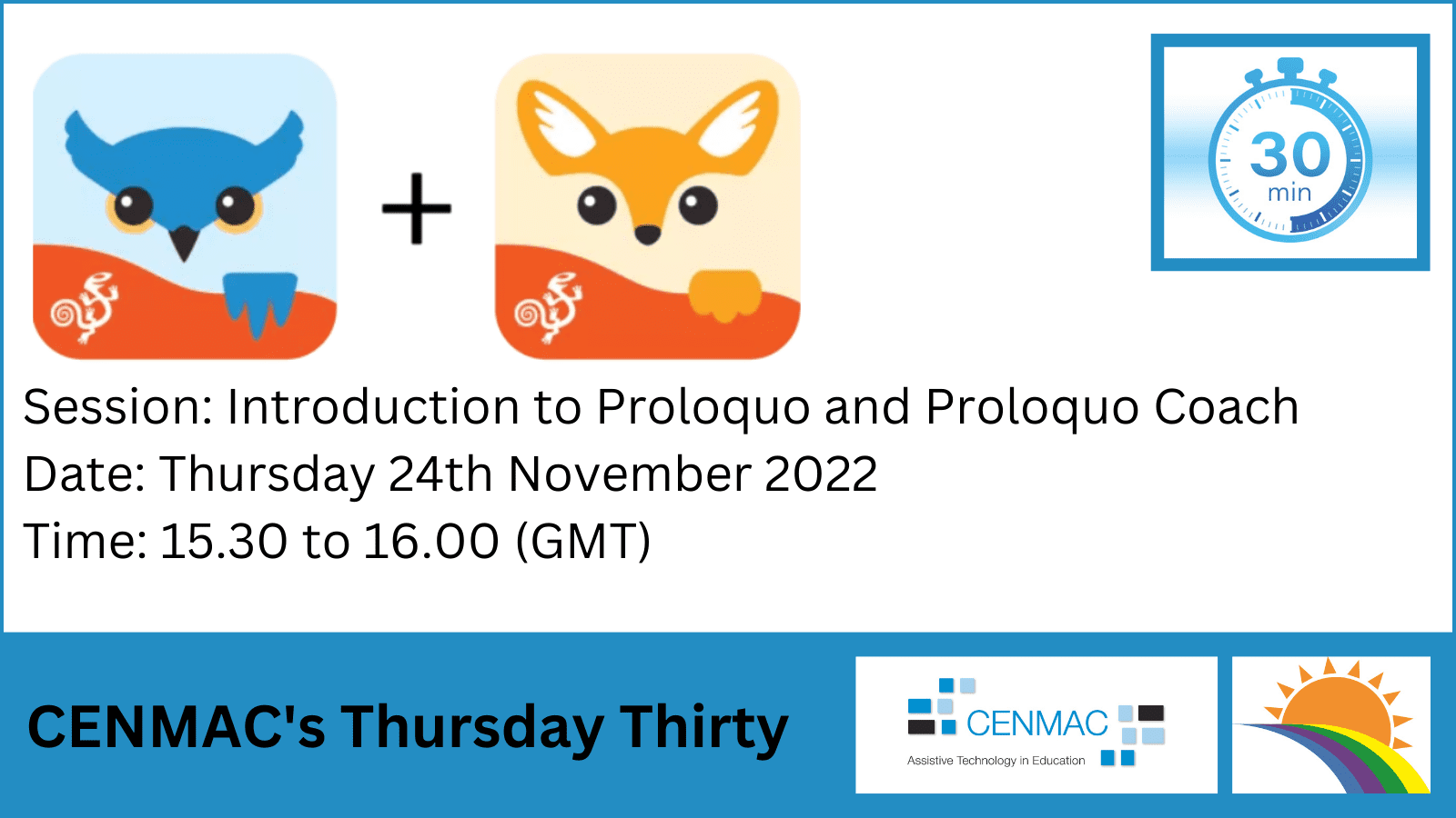 Introduction to Proloquo and Proloquo Coach: AssistiveWare’s Next Generation AAC - CENMAC