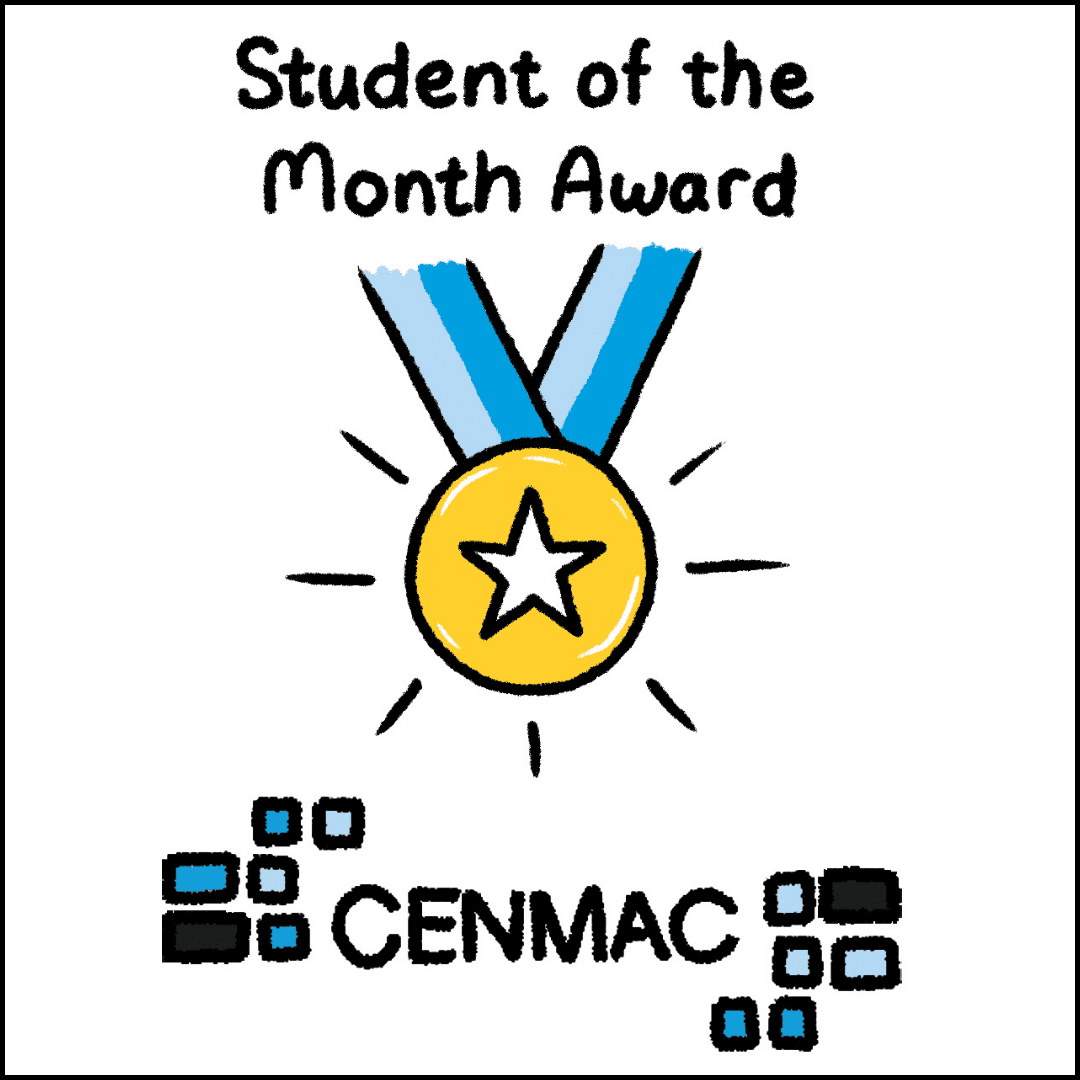 Student of the Month September 2023 to July 2024 - CENMAC