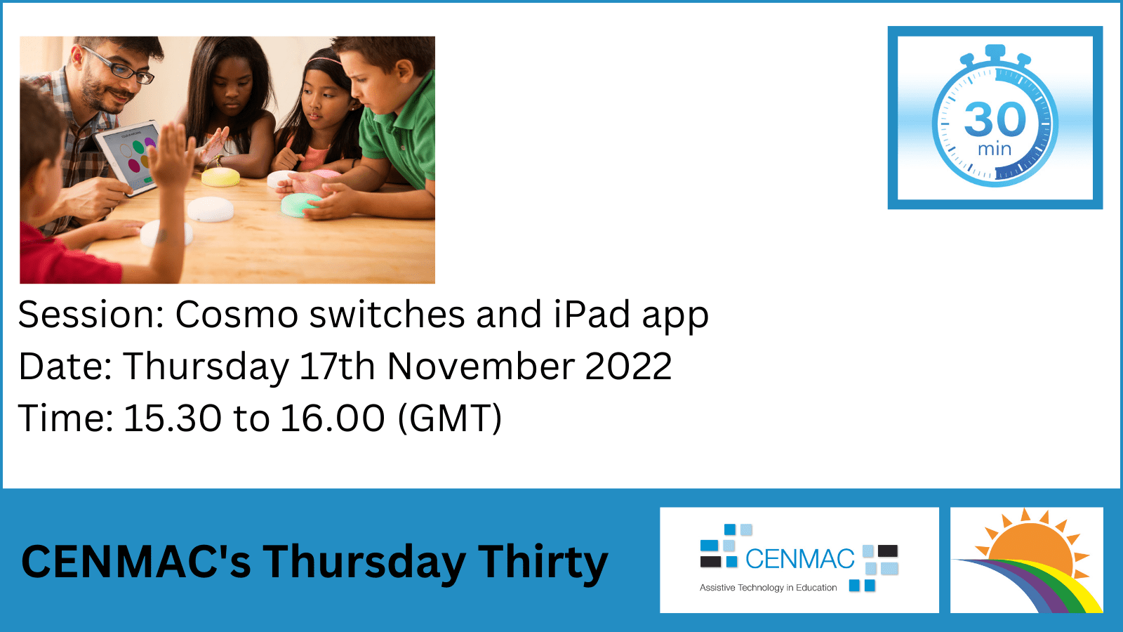 Cosmo switches and iPad app by Ewa Bukowska - CENMAC