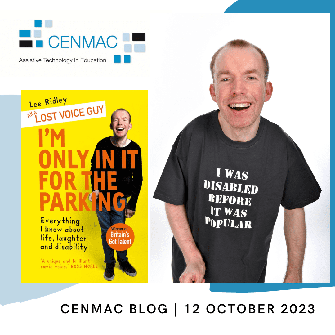 Sitting down with stand-up comedian Lee Ridley aka Lost Voice Guy - CENMAC