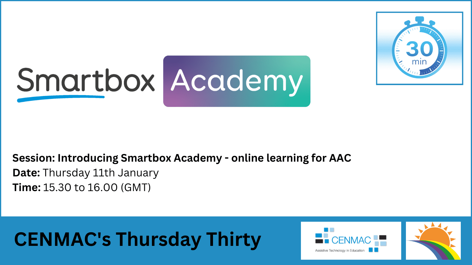 Smartbox Academy online learning for AAC - CENMAC