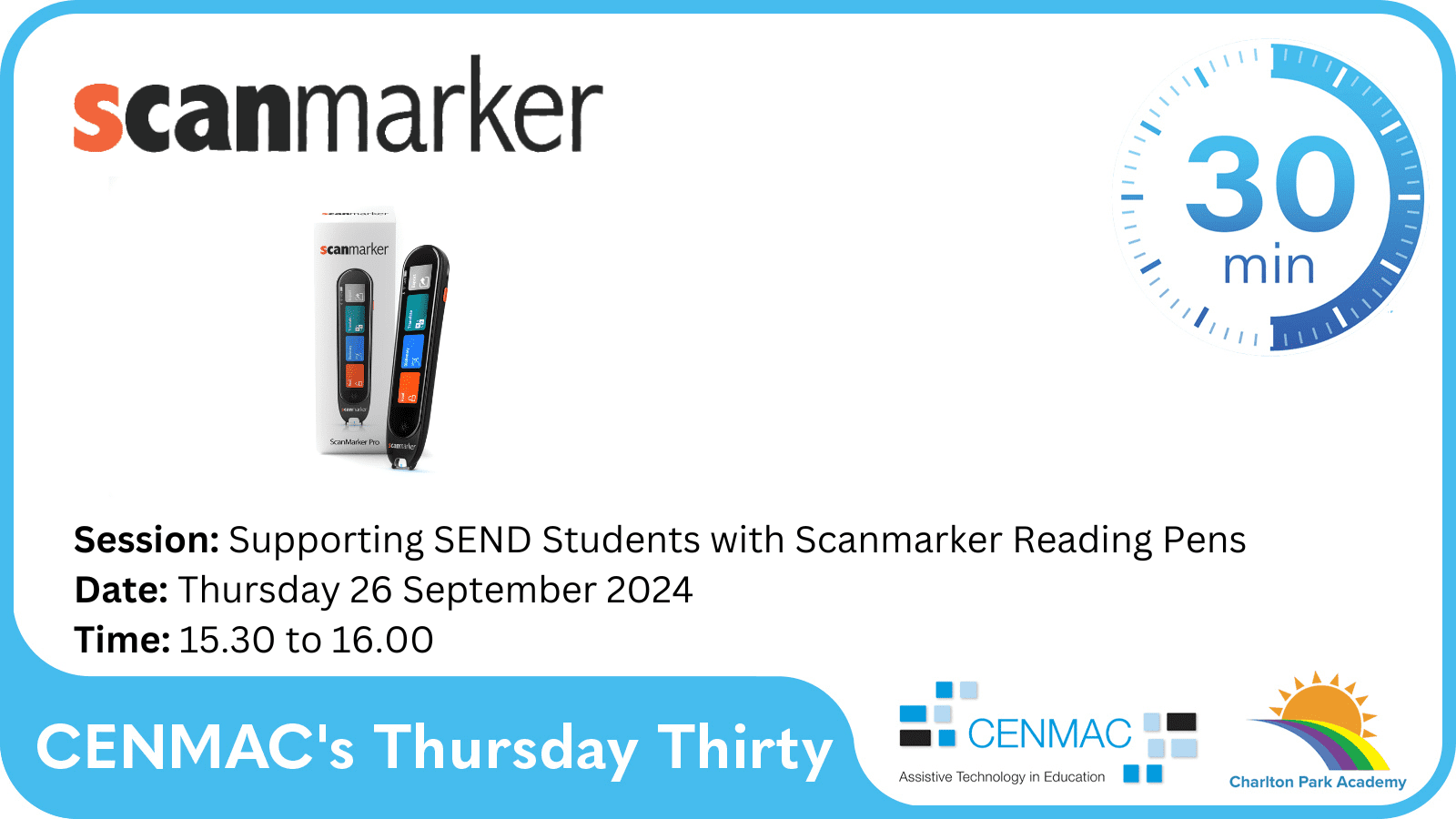 Supporting SEND Students with Scanmarker Reading Pens - CENMAC