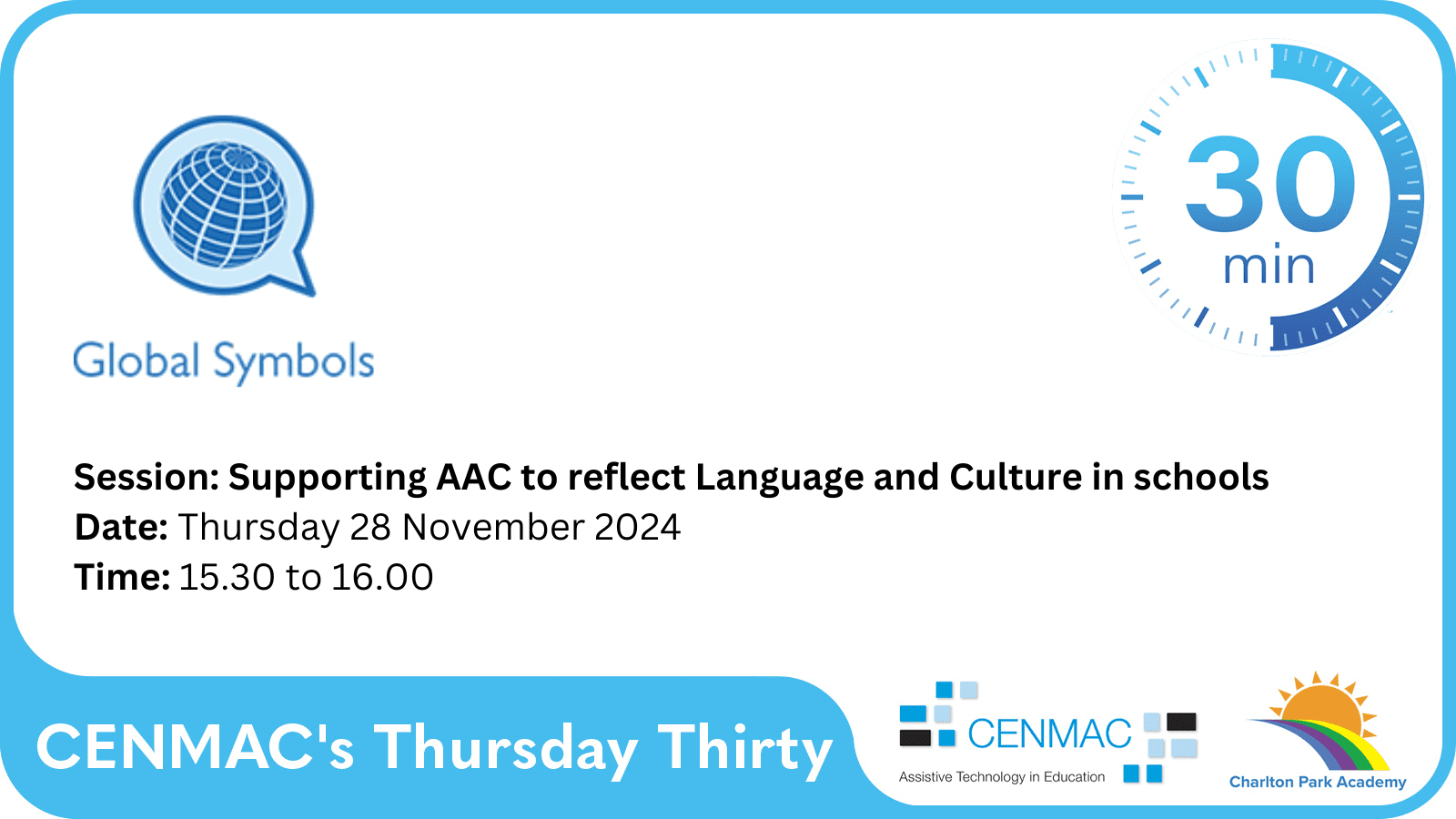 Supporting AAC to reflect Language and Culture in schools - CENMAC