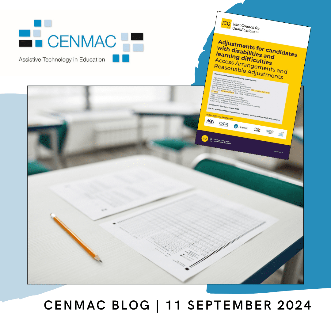 Thinking ahead around exam access - CENMAC