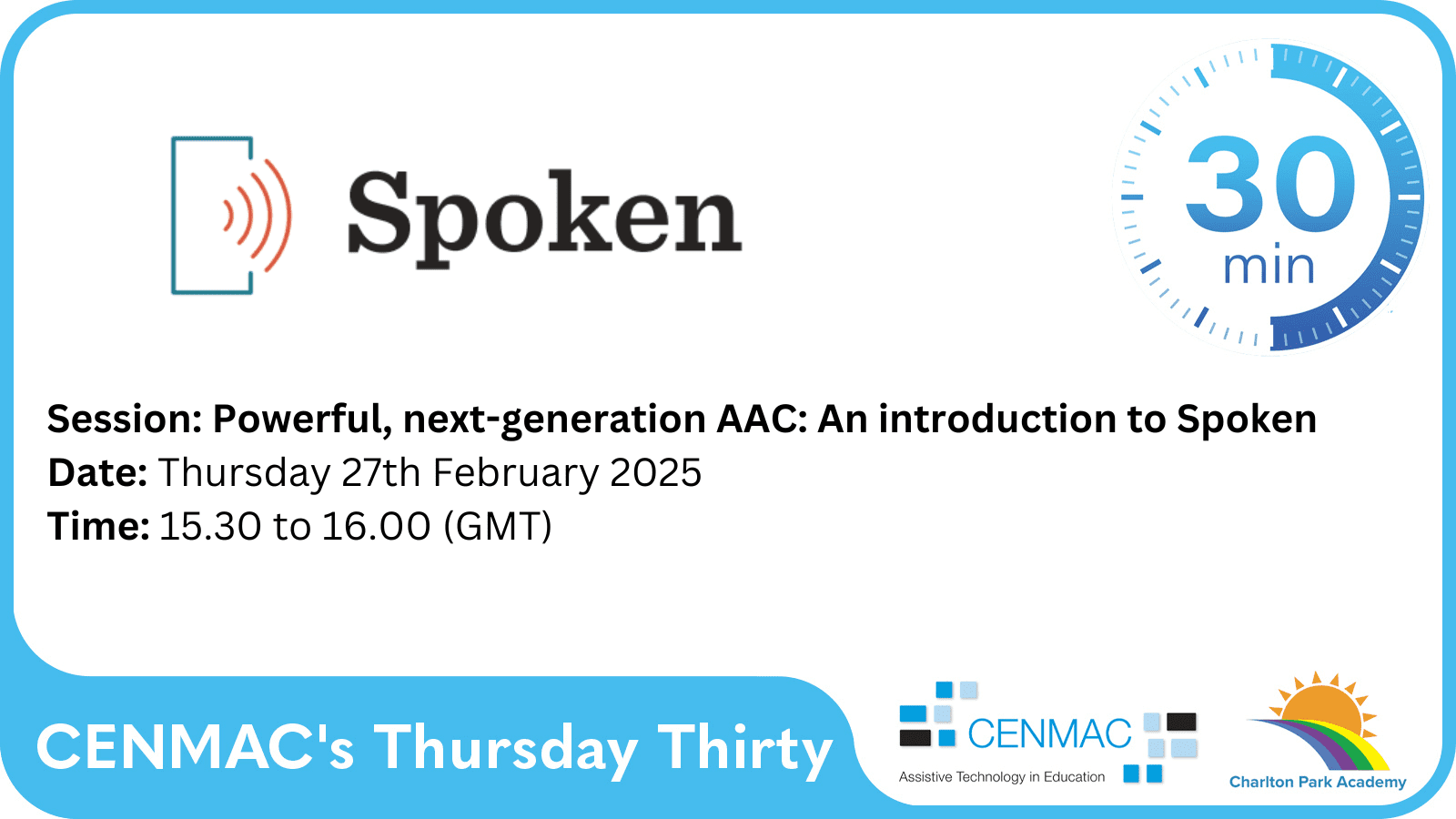 An Introduction to Spoken: Powerful, next-generation AAC - CENMAC