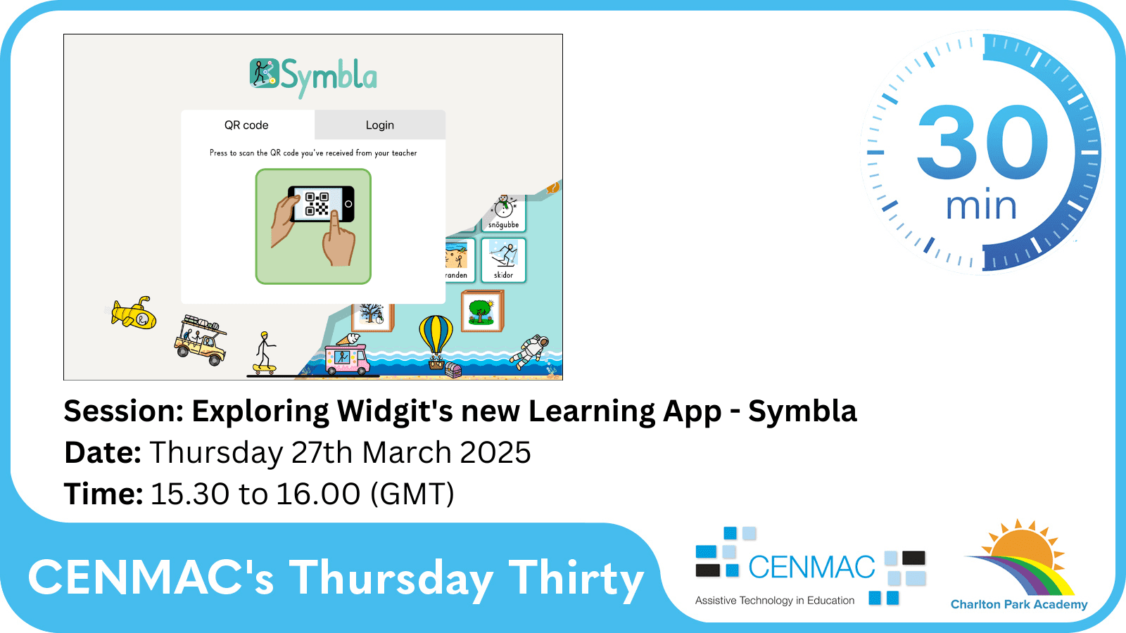 Exploring Widgit's new Learning App - Symbla - CENMAC